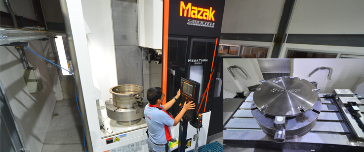 Lasercut and CNC machining area - Stamex